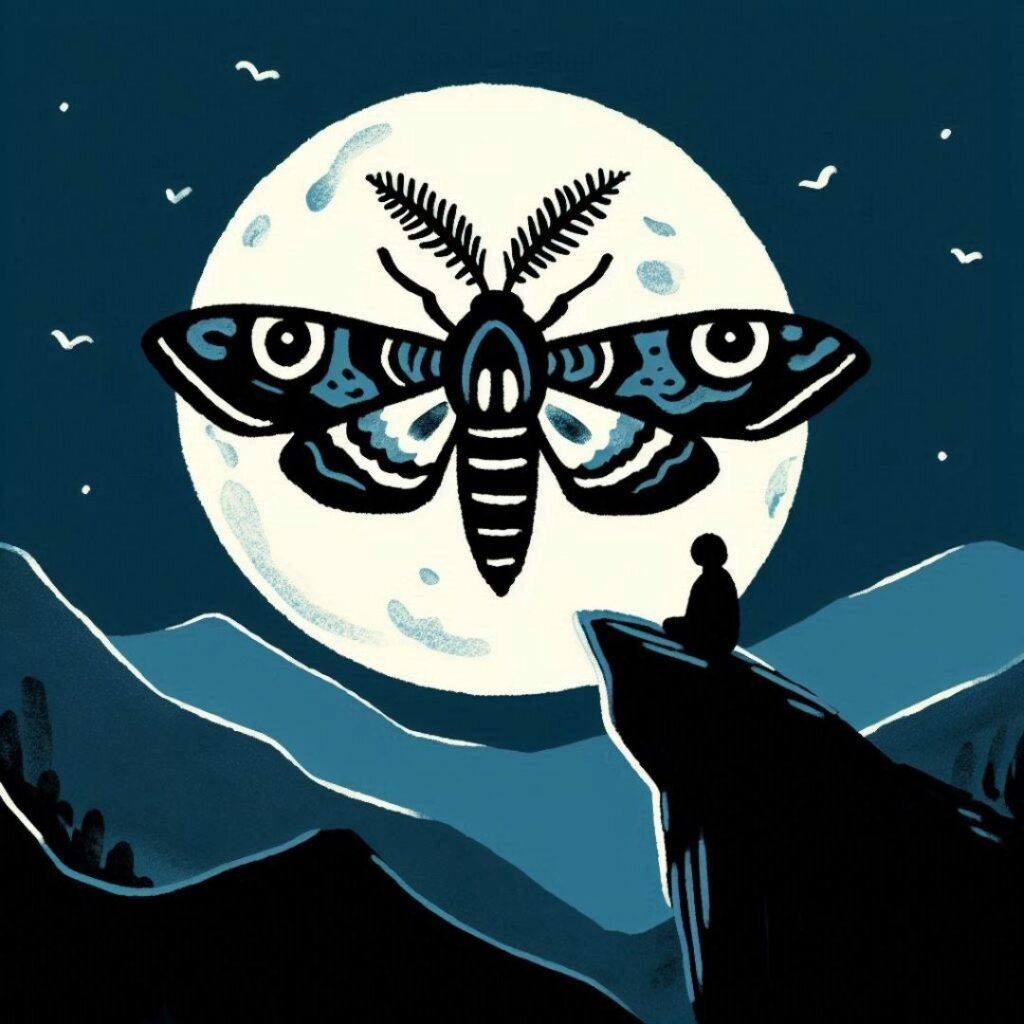Day 20,724 goth moth | The Scotto Grotto (org)
